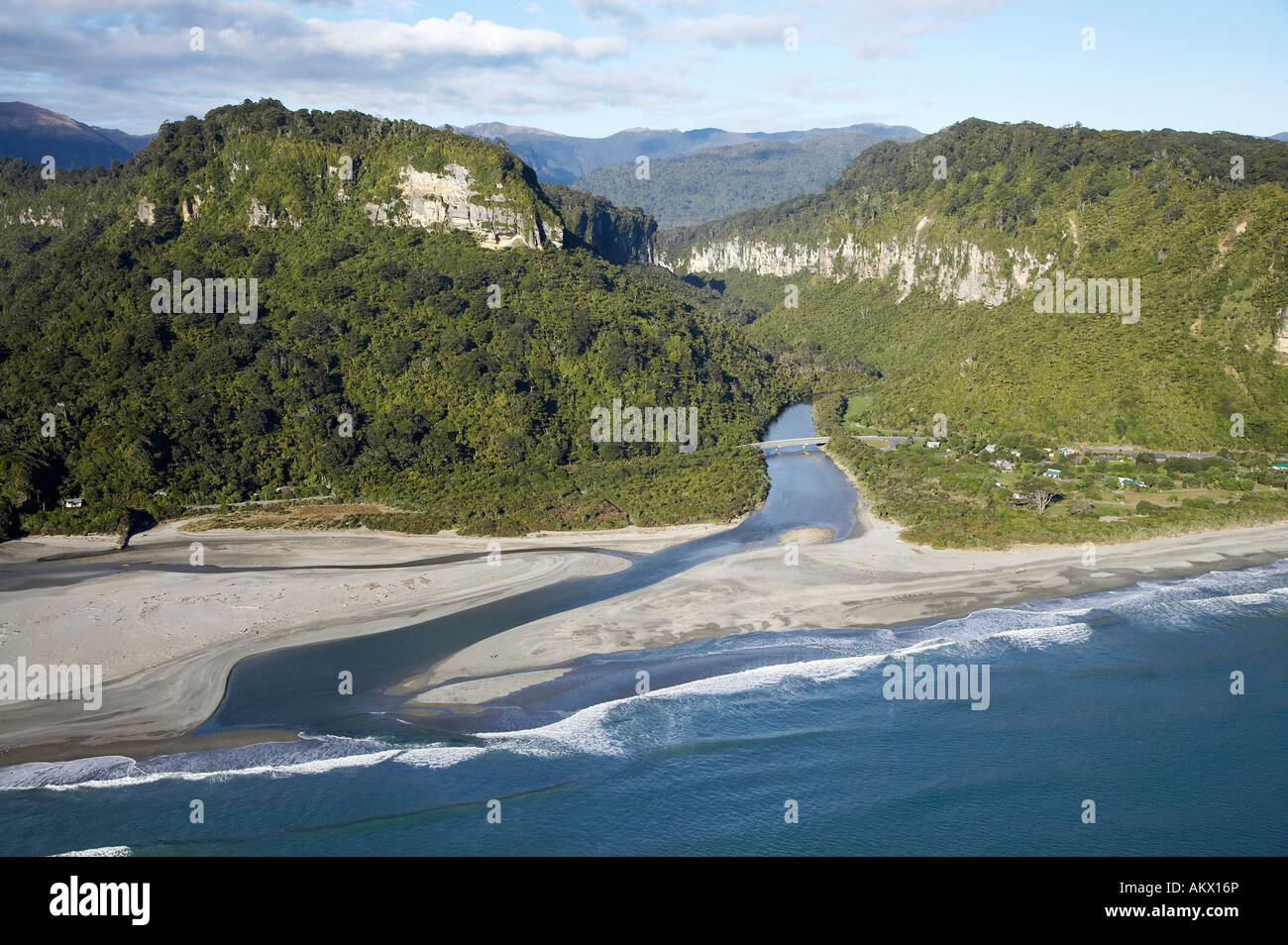 Pororari River Gorge Punakaiki Paparoa National Park West Coast South ...