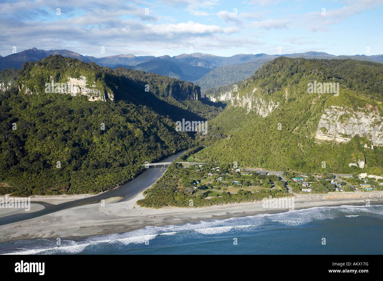 Pororari River Gorge Punakaiki Paparoa National Park West Coast South ...