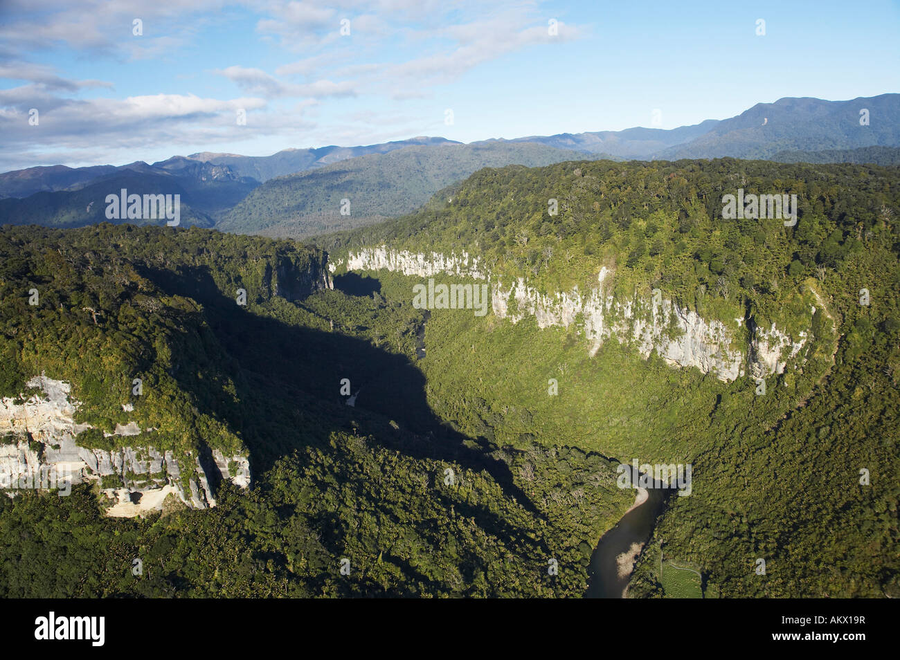Pororari River Gorge Punakaiki Paparoa National Park West Coast South ...