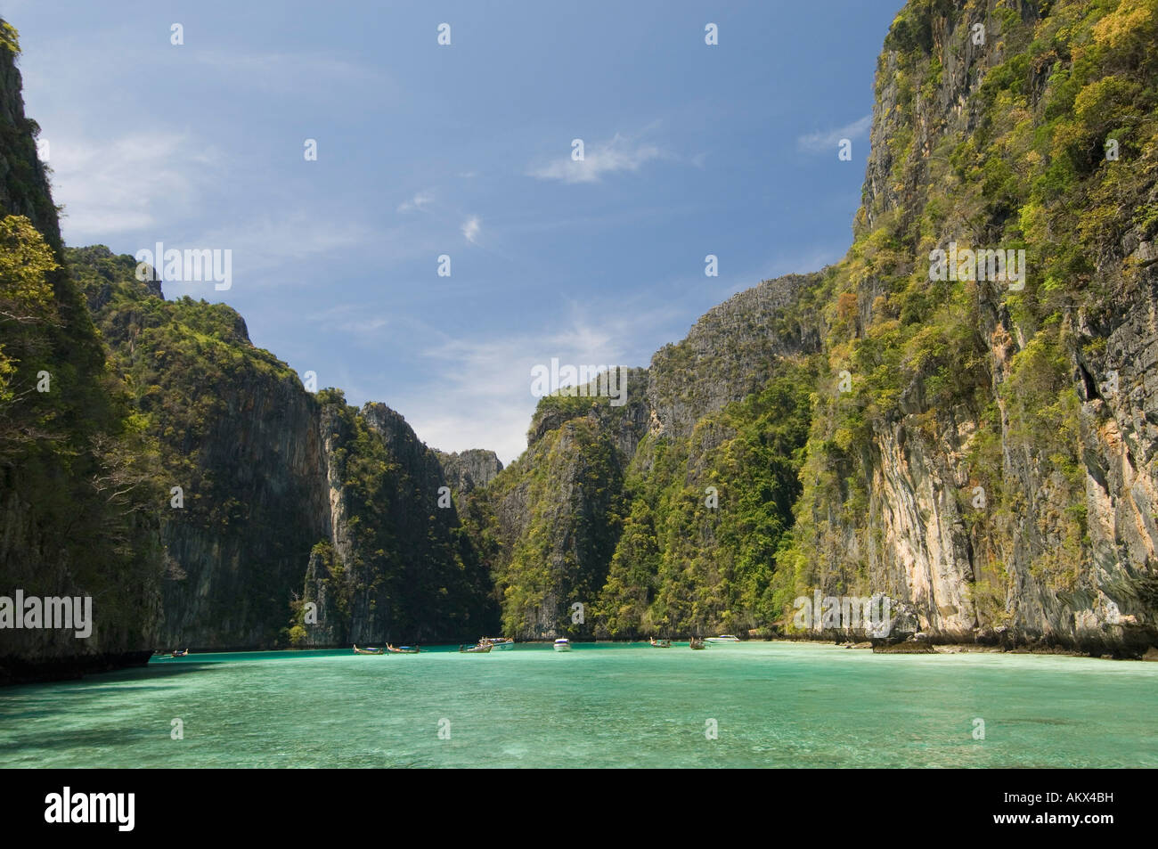 Thailand, Phi Phi Lay Island, Pileh cove Stock Photo - Alamy