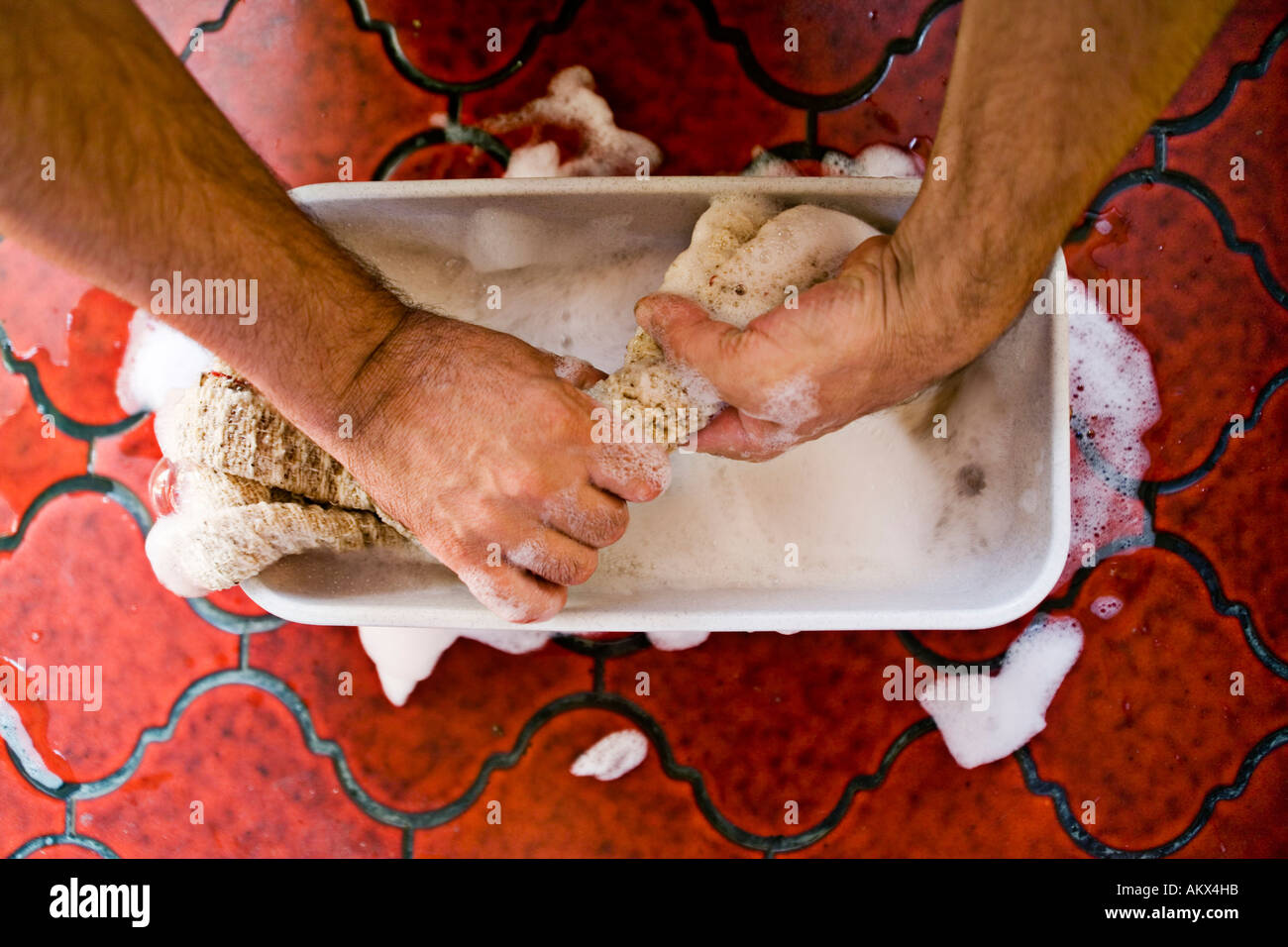 Husband doing housework hi-res stock photography and images - Alamy