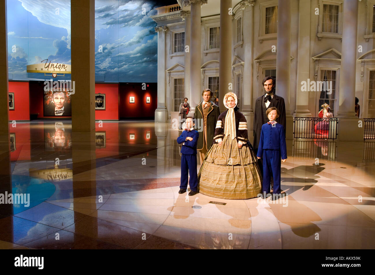 Abraham Lincoln Presidential Library And Museum High Resolution Stock ...