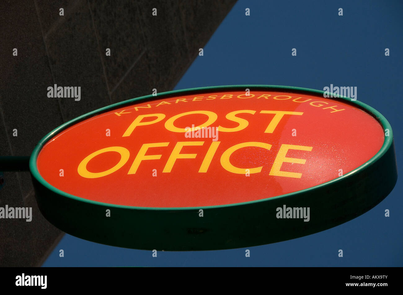Post Office sign Knaresborough North Yorkshire England UK United ...