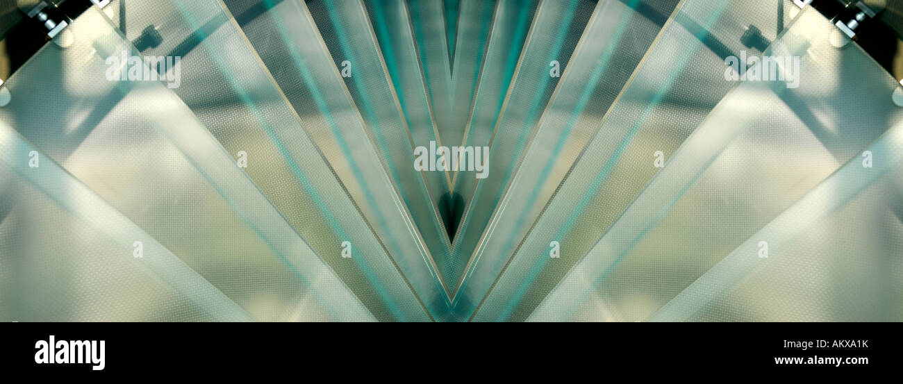 Fanning abstract architectural composition Stock Photo - Alamy