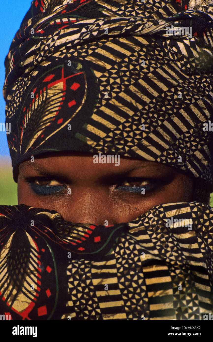 Portrait of woman - Mali - Africa Stock Photo - Alamy