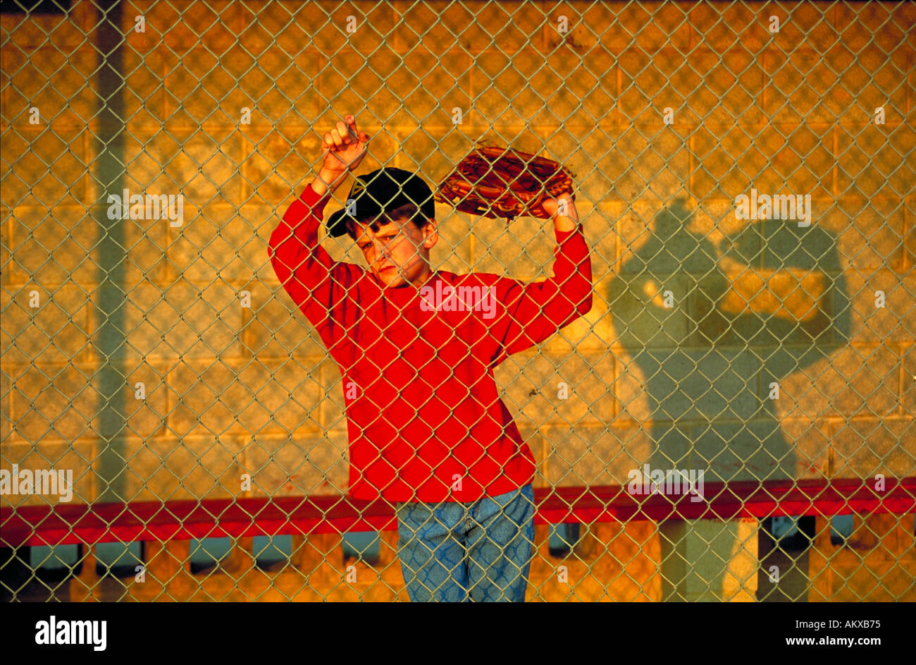 Baseball boy sports sad hi-res stock photography and images - Alamy