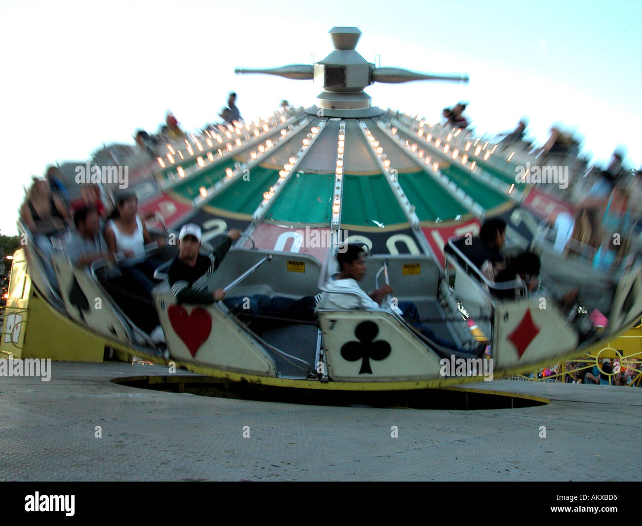 Ride at the fair Stock Photo - Alamy