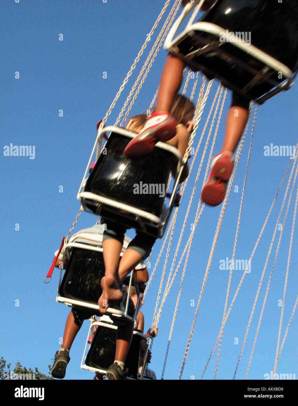 Ride at the Fair Stock Photo - Alamy