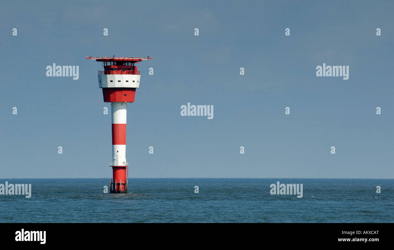 A lighthouse in the North Sea - Germany, Europe Stock Photo - Alamy