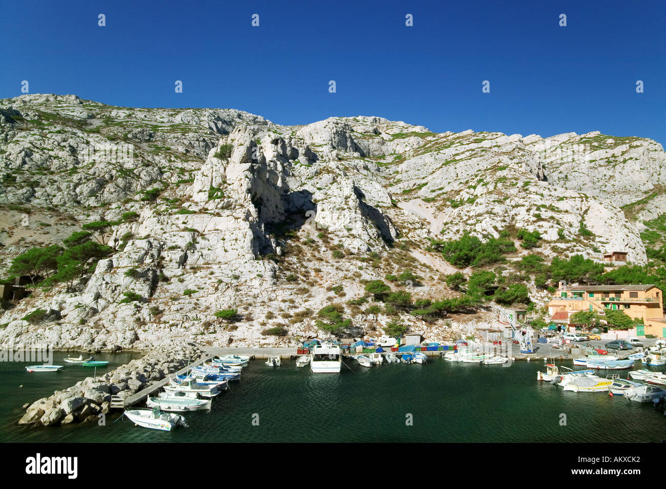 Calanque de Morgiou - Marseille - French-Riviera - France Stock Photo ...