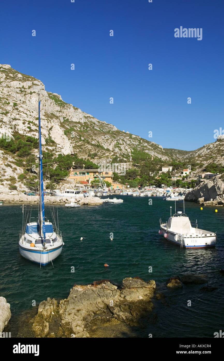 Calanque de Morgiou - Marseille - French-Riviera - France Stock Photo ...