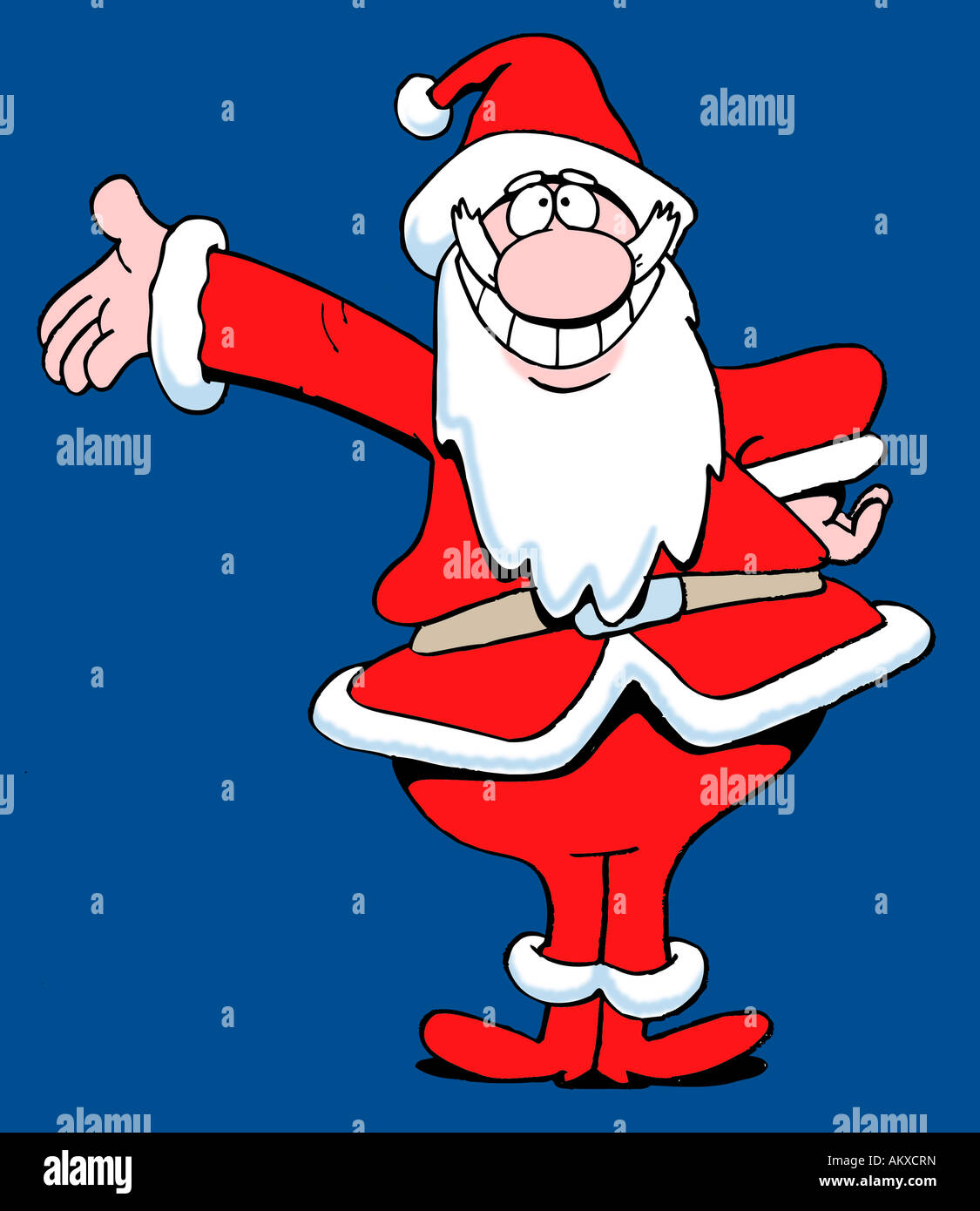 Santa Claus Illustration High Resolution Stock Photography and Images ...