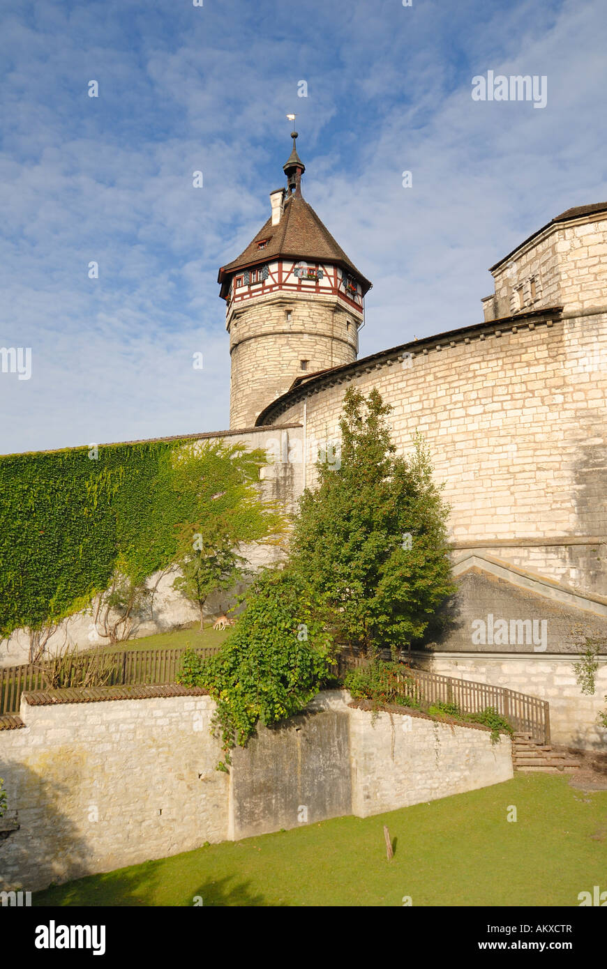 Schaffhausen - the munot castle - Switzerland, Europe Stock Photo - Alamy