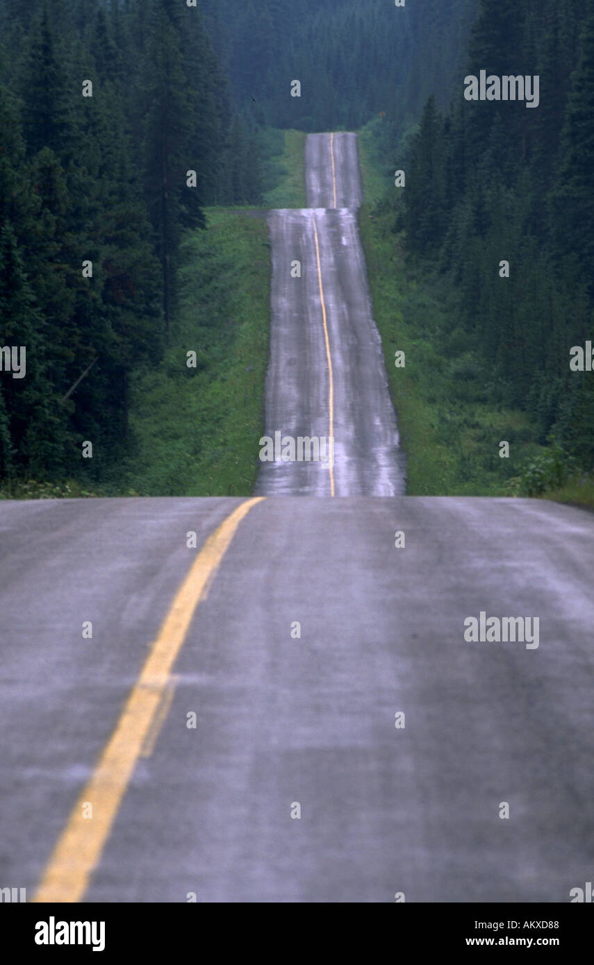 A deserted rural road Stock Photo - Alamy