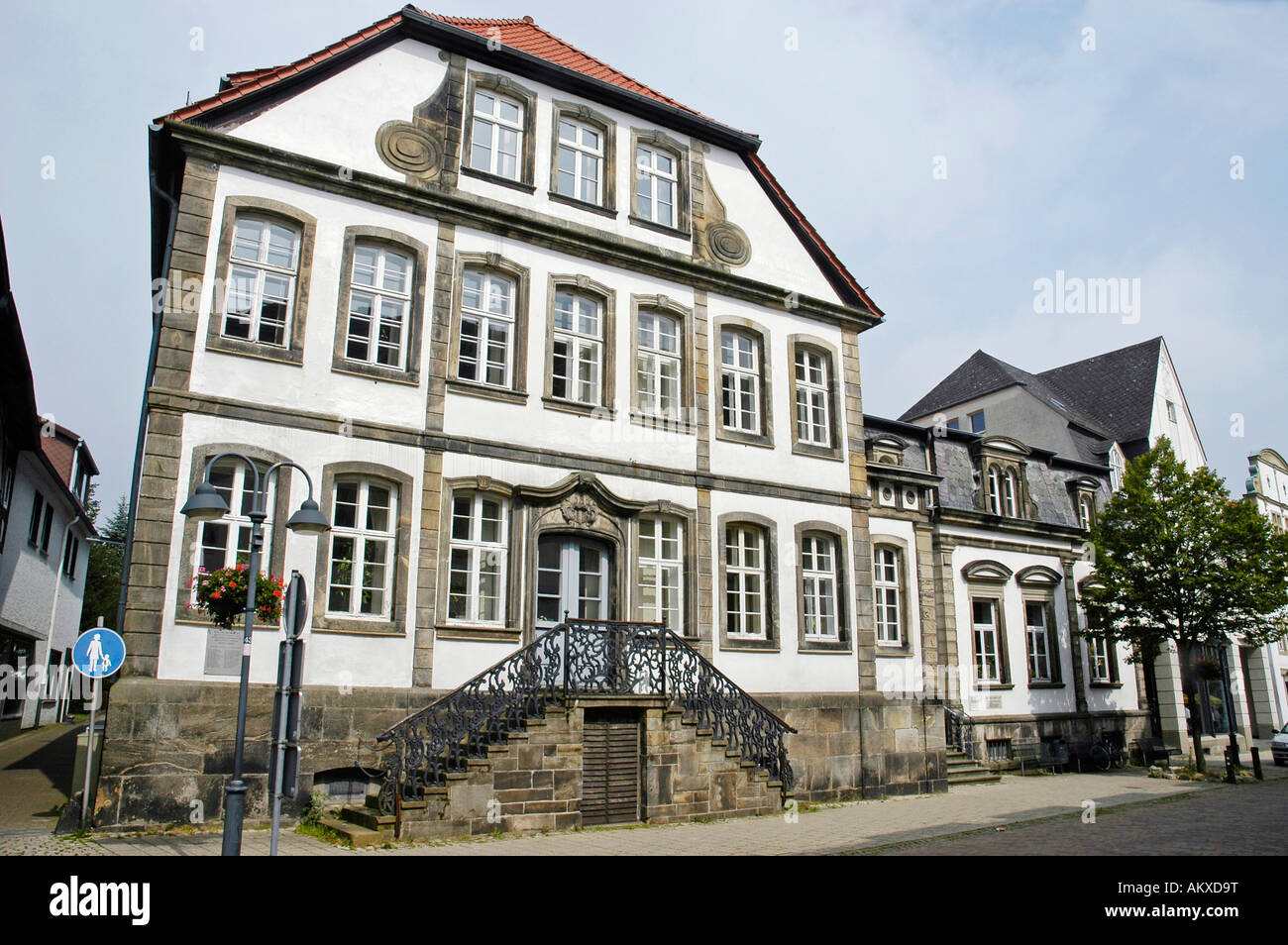 Baroque townhouse, Horn-Bad Meinberg, North Rhine-Westphalia, Germany ...