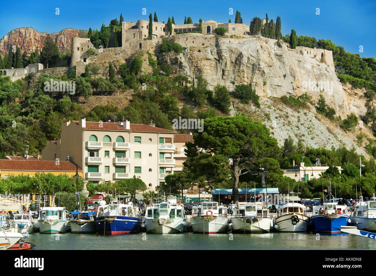 Cassis - French Riviera - France Stock Photo - Alamy