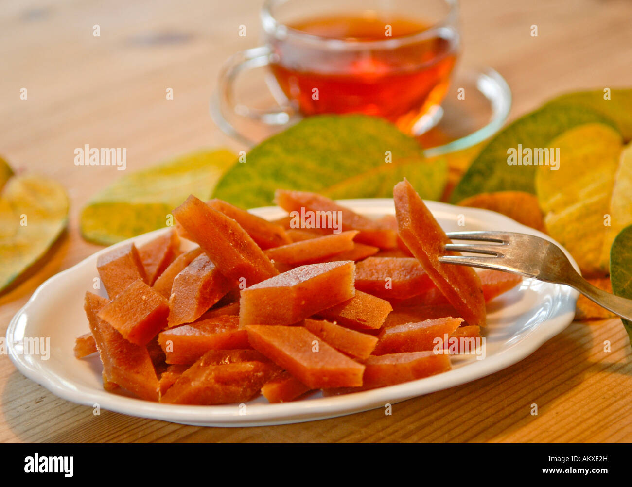 Fresh quince bread Stock Photo - Alamy