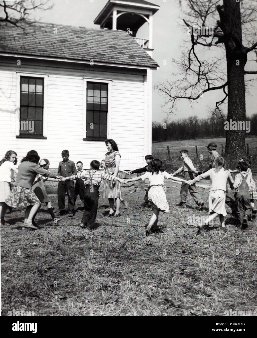 1950s playground hi-res stock photography and images - Alamy