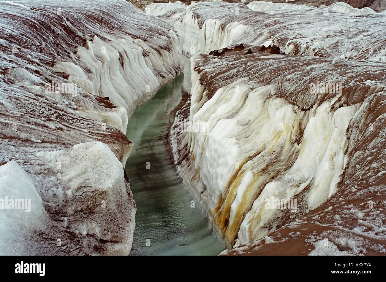 The mountain range Central Tian Shan is located in Kazakhstan Stock ...