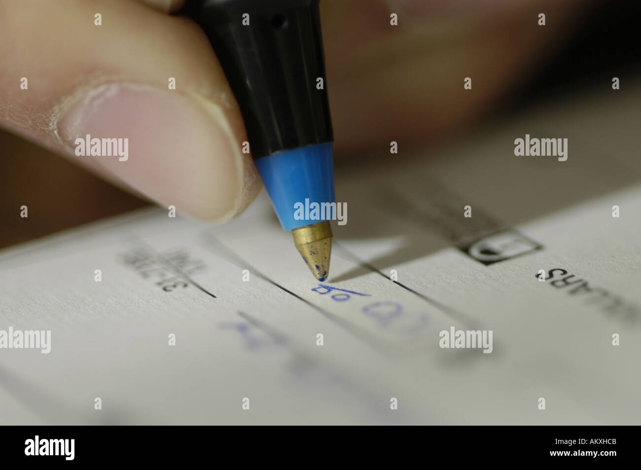 Hand writing pen ink hi-res stock photography and images - Alamy