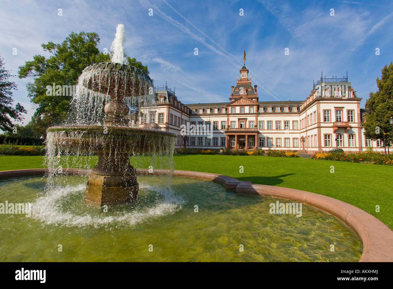 Castle Philippsruhe, Hanau, Hessen, Germany Stock Photo - Alamy