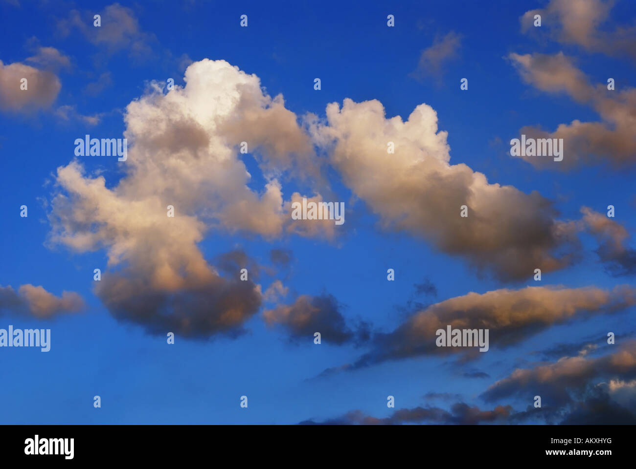 Clouds at sunset Stock Photo - Alamy