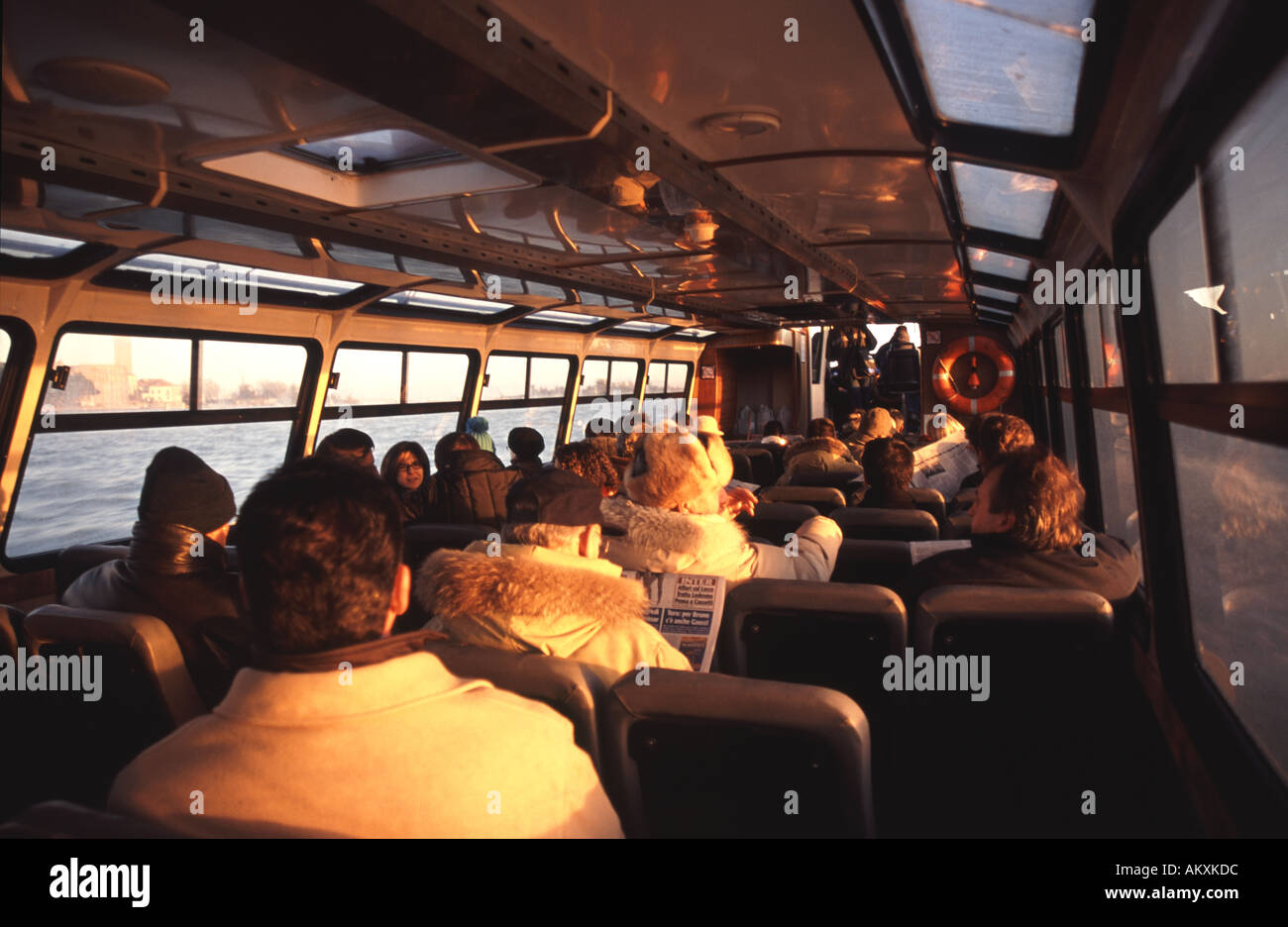 Crowded bus interior in winter hi-res stock photography and images - Alamy