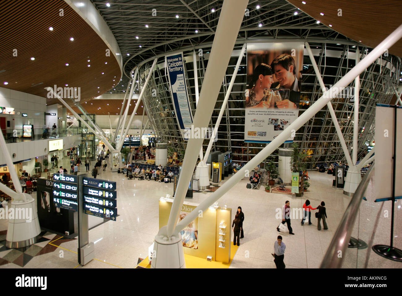 Kuala Lumpur International Airport (KLIA Stock Photo - Alamy