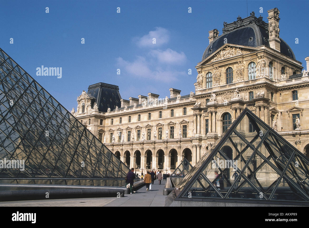 The Musee du Louvre its old and new aspects Its most recent addition ...