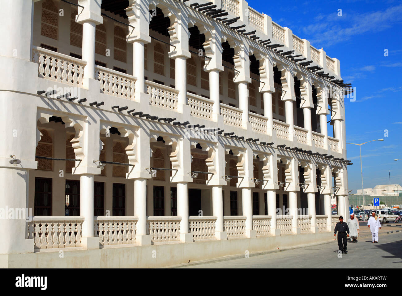 Qatar, Doha, old souk quarter Stock Photo - Alamy