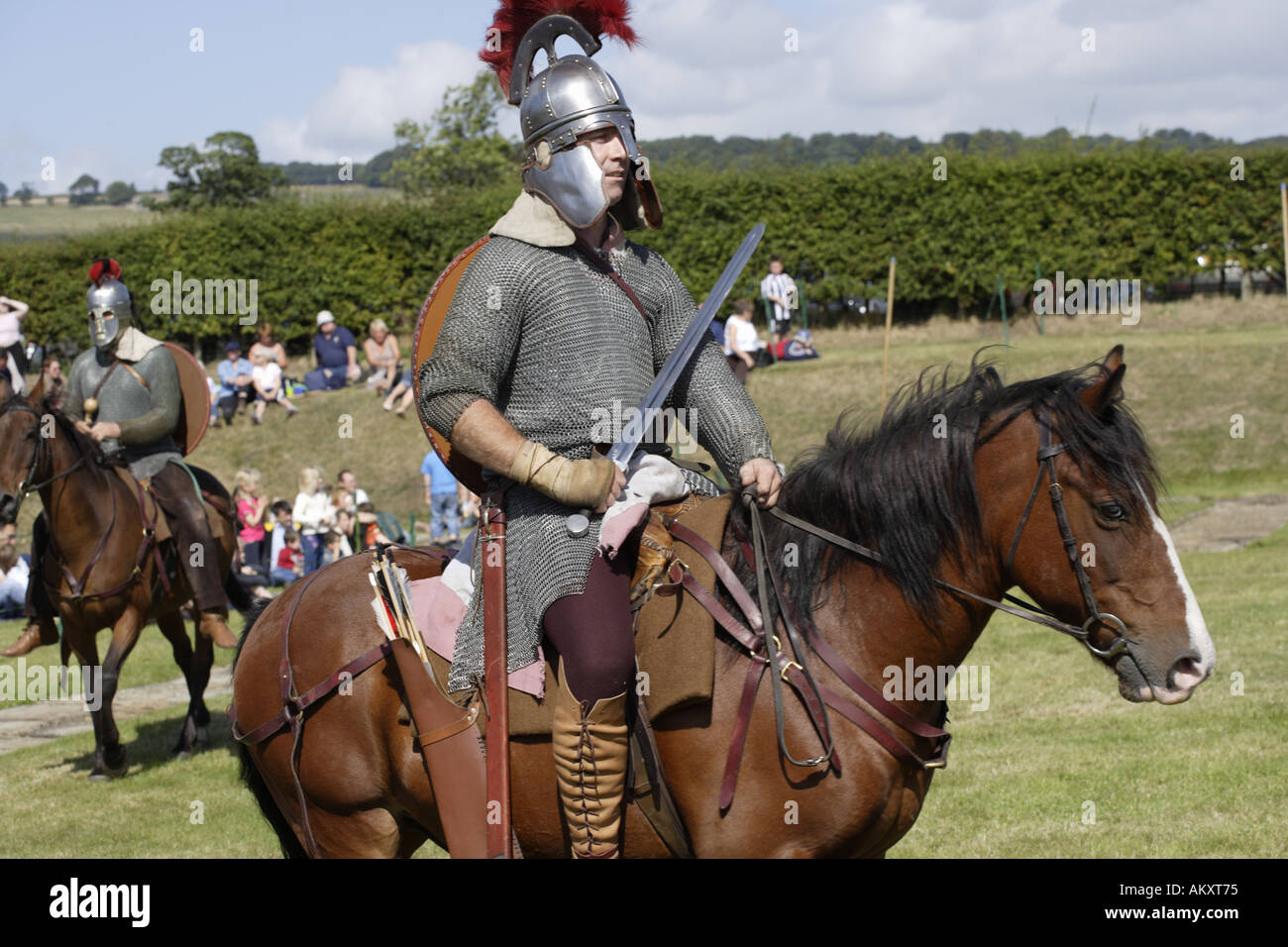 Corbridge Hadrian Wall Roman cavalry Stock Photo - Alamy