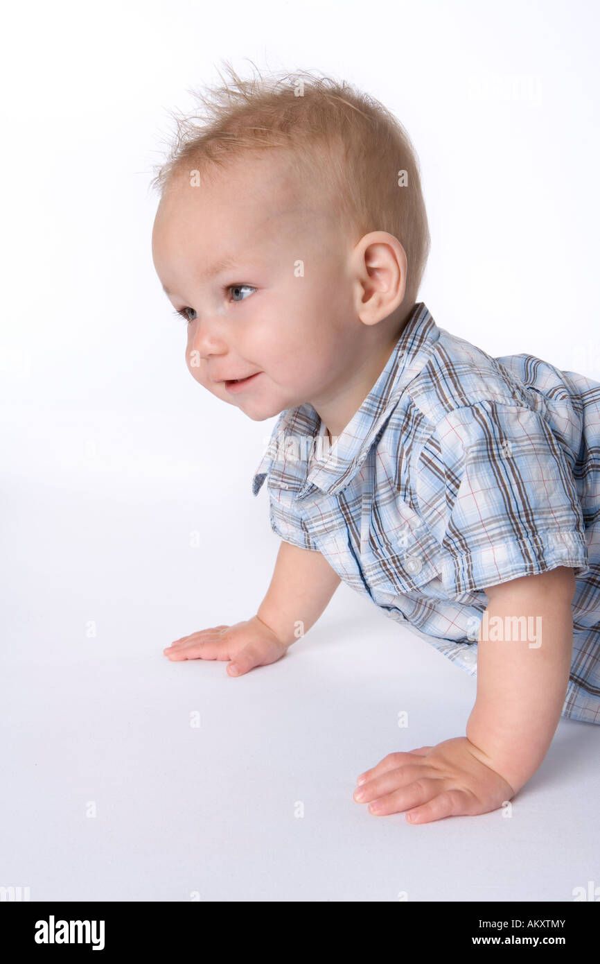 Baby Crawling Cut Out High Resolution Stock Photography and Images - Alamy
