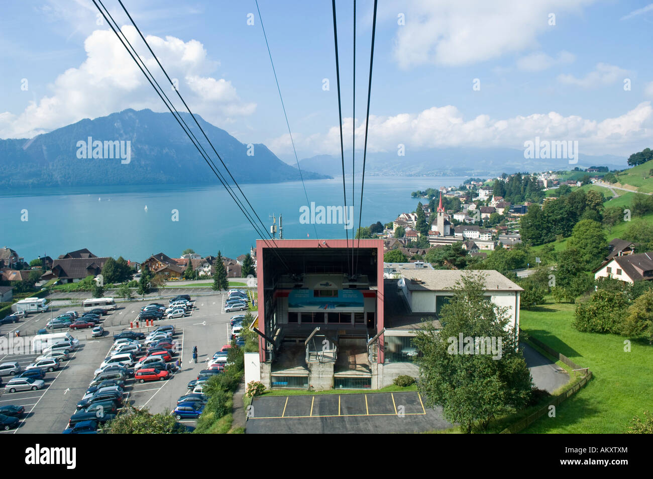 Gondelbahn gondelbahn gondelbahn luftseilbahn hi-res stock photography ...