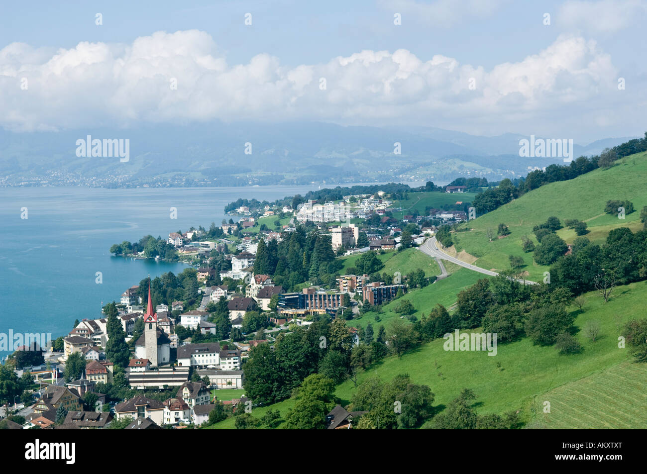 Weggis city hi-res stock photography and images - Alamy