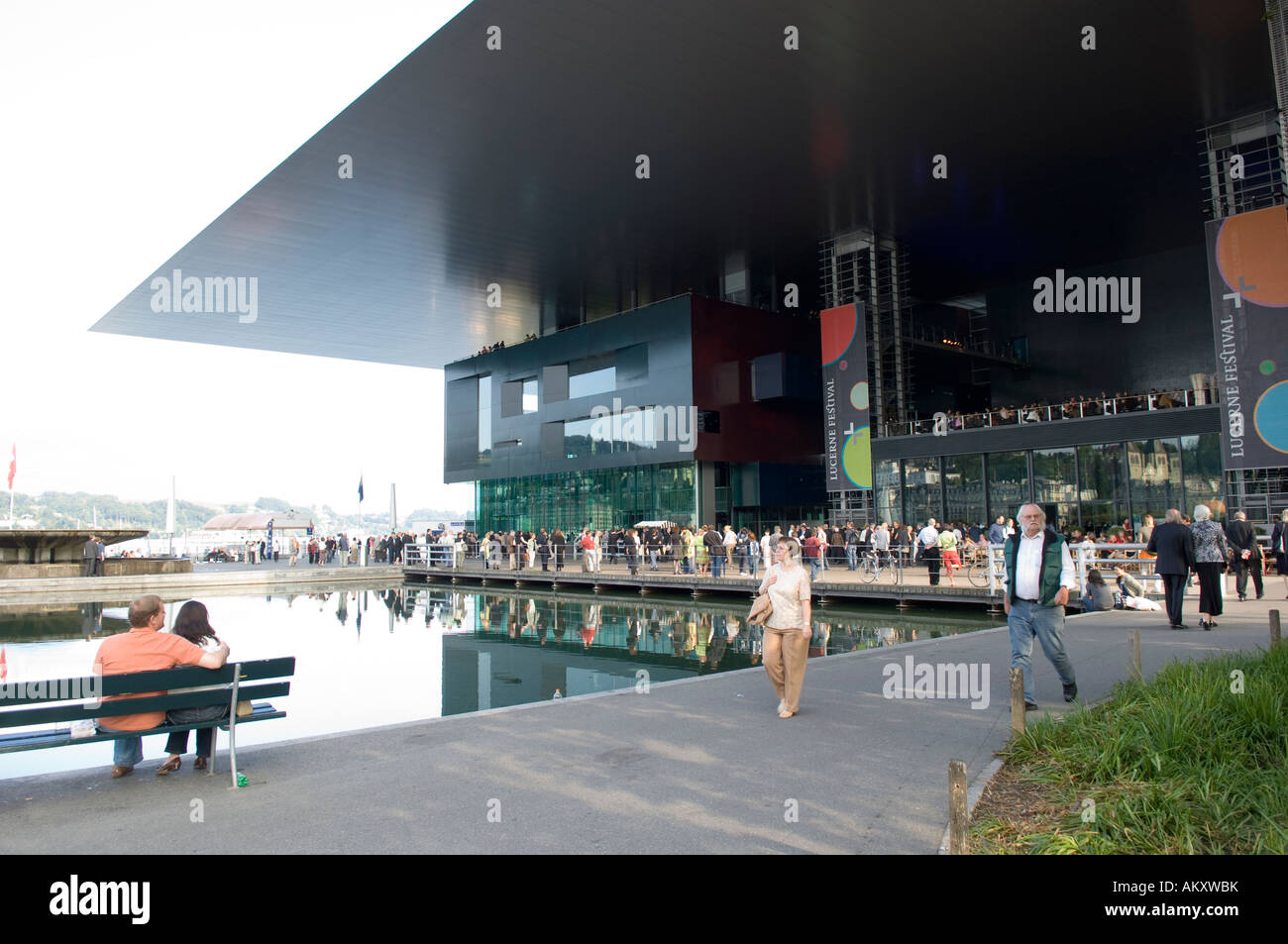 Culture and convention center Lucerne KKL, Lucerne, canton Lucerne ...