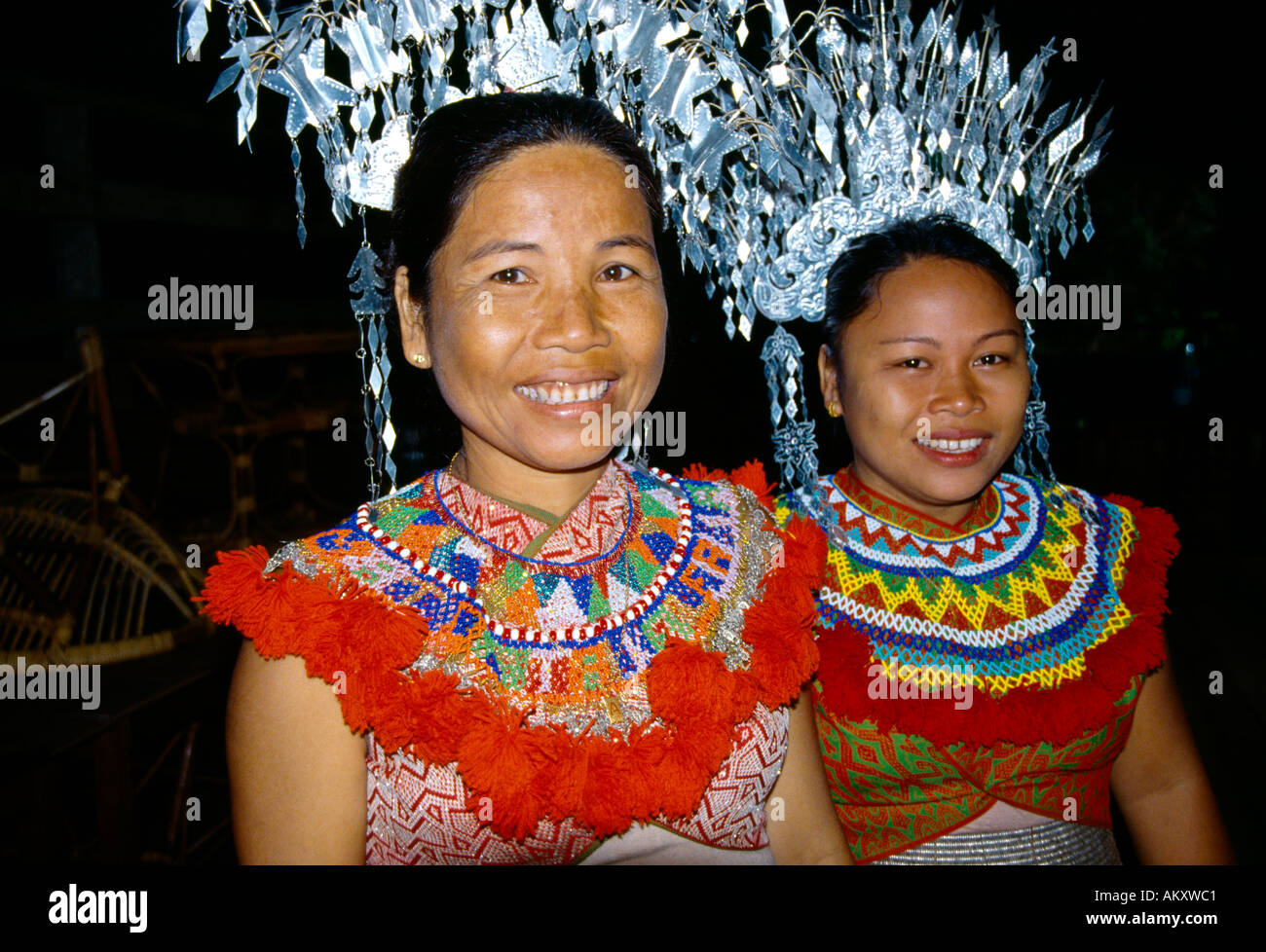 Sarawak Malaysia Iban women Stock Photo - Alamy