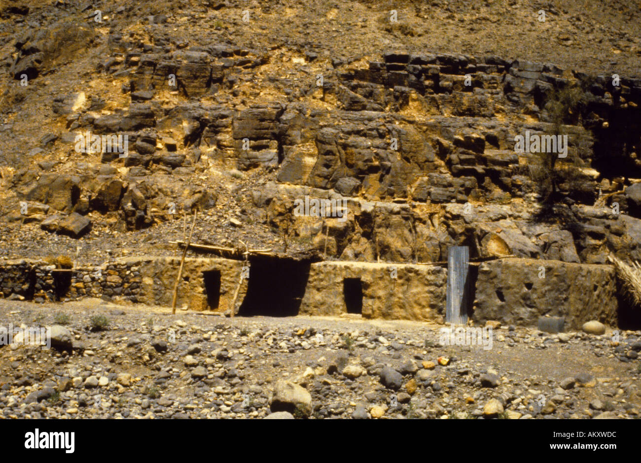 Musandam Oman Houses Stock Photo - Alamy