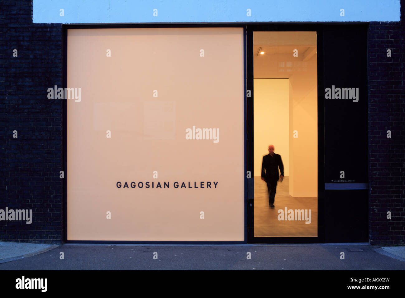 Gagosian Gallery London Stock Photos & Gagosian Gallery London Stock ...