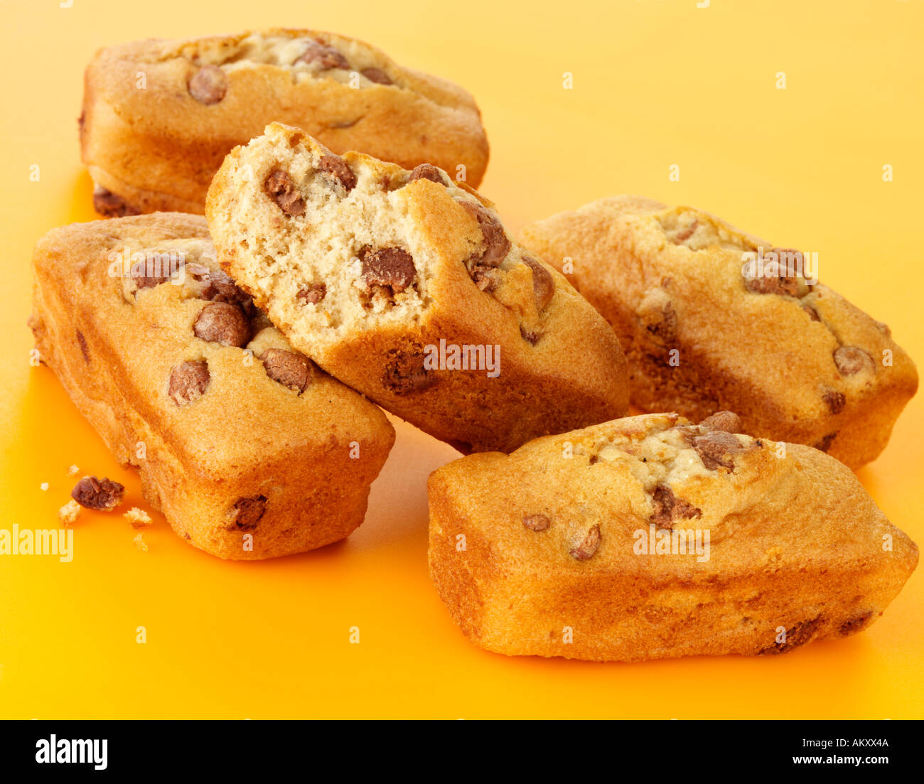 CHOCOLATE CHIP CAKES Stock Photo - Alamy
