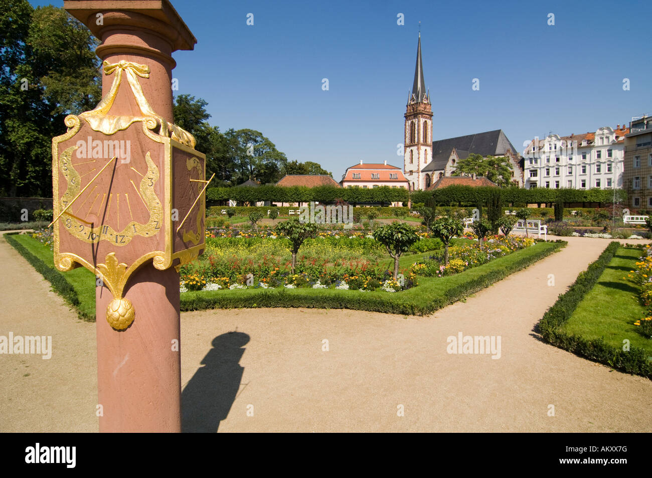 Prinz Georg Garten (Prince George Garden), Darmstadt, Hesse, Germany ...