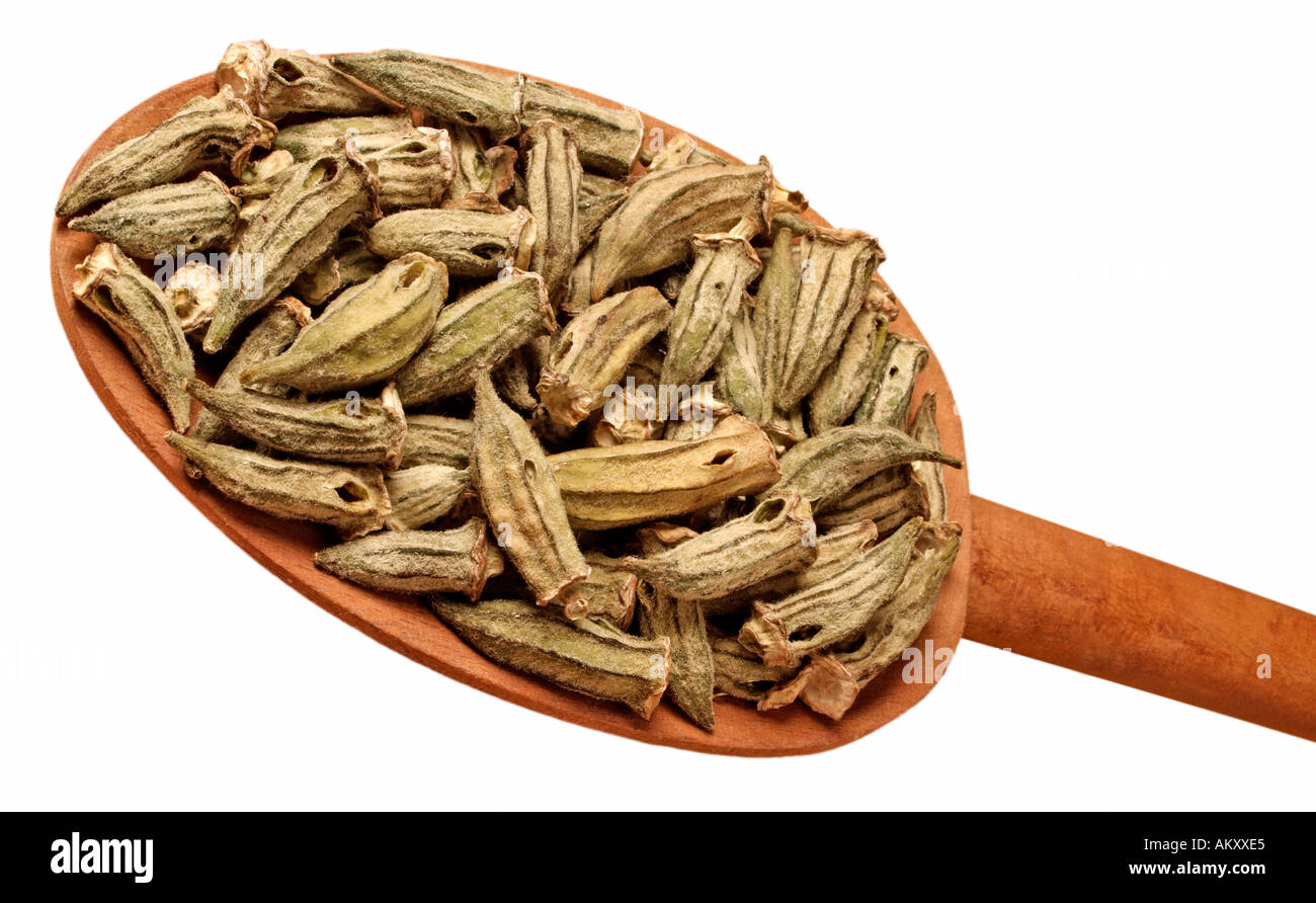Dried okra hi-res stock photography and images - Alamy