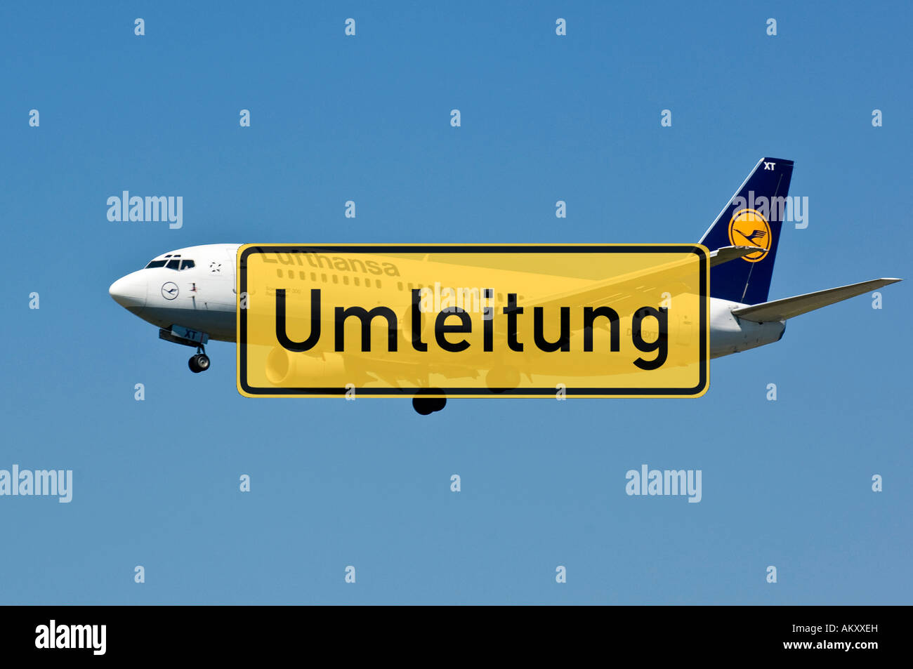 Rerouting of flight routes Stock Photo - Alamy