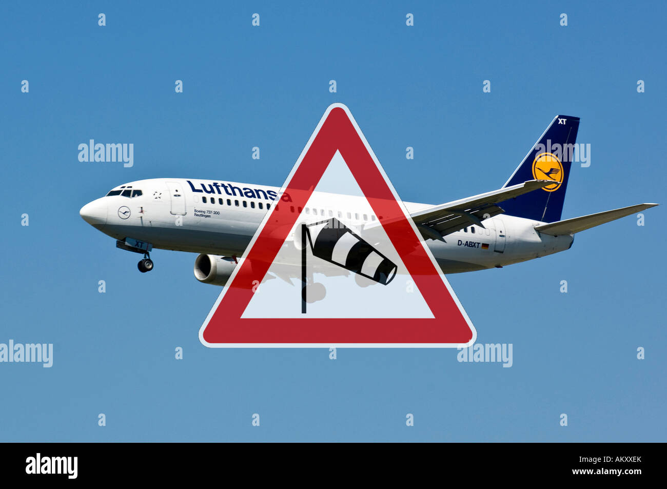 Airplane warning hi-res stock photography and images - Alamy