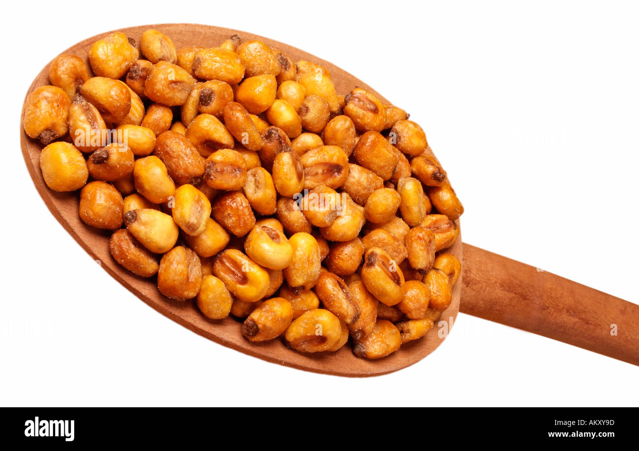 INDIAN ROASTED CORN KERNELS Stock Photo - Alamy