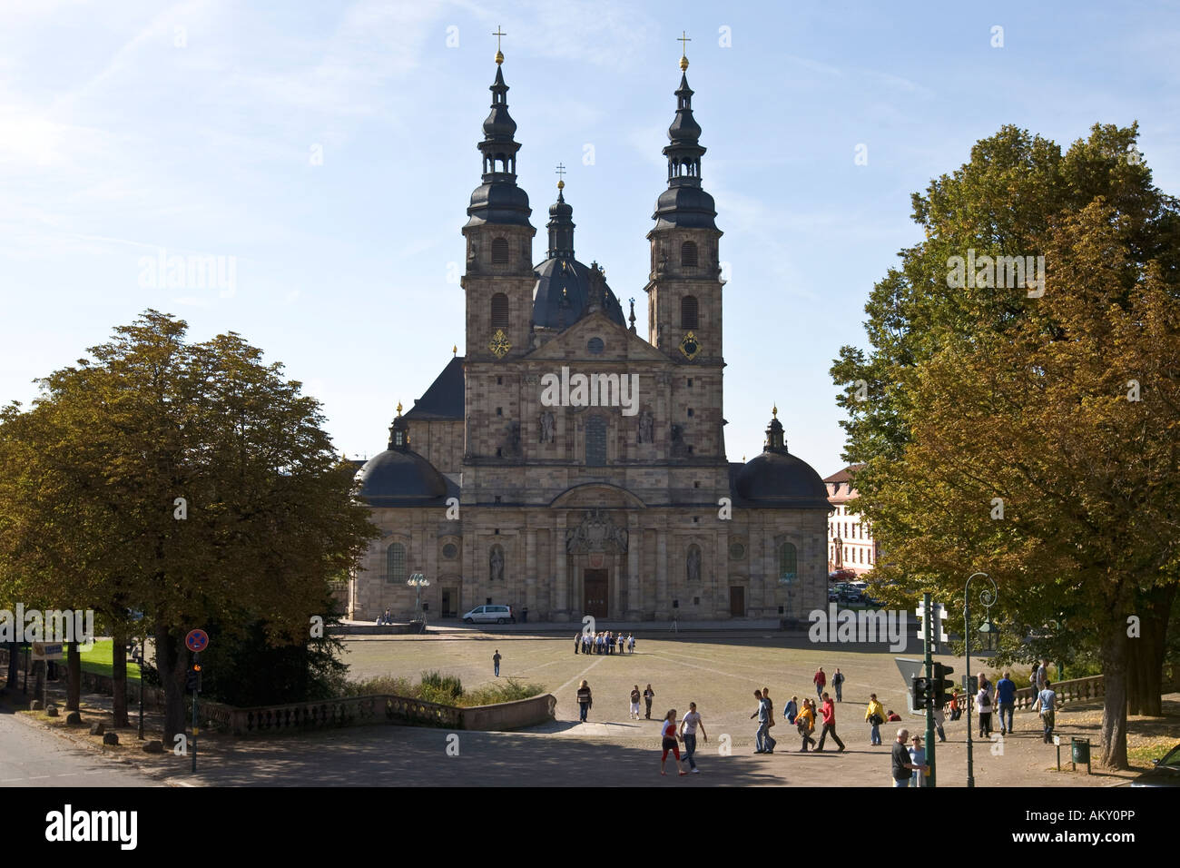 Cathedral of Fulda, Fulda, Hesse, Germany Stock Photo - Alamy