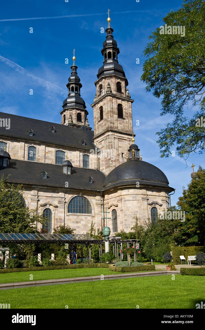 Cathedrale of Fulda, Fulda, Hesse, Germany Stock Photo - Alamy