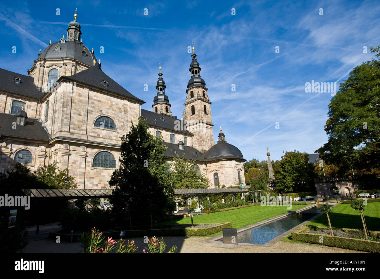 Cathedrale of Fulda, Fulda, Hesse, Germany Stock Photo - Alamy