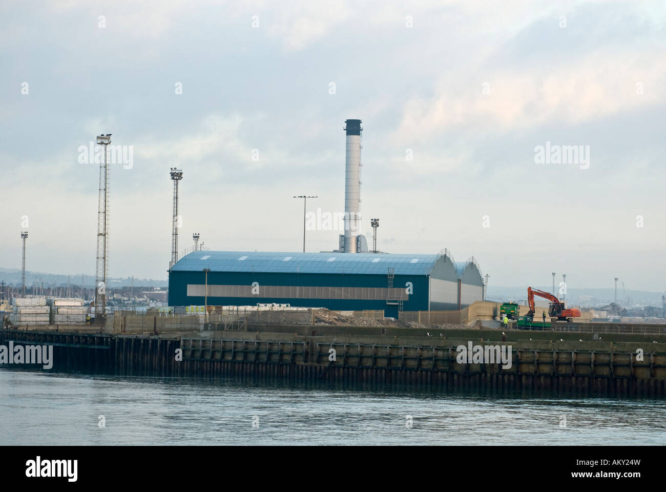 Dock Workers Shoreham port Stock Photo - Alamy