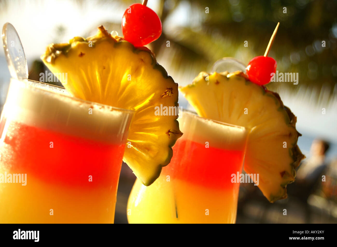 Cocktails, Mauritius, Mascarenes, Indian Ocean Stock Photo - Alamy