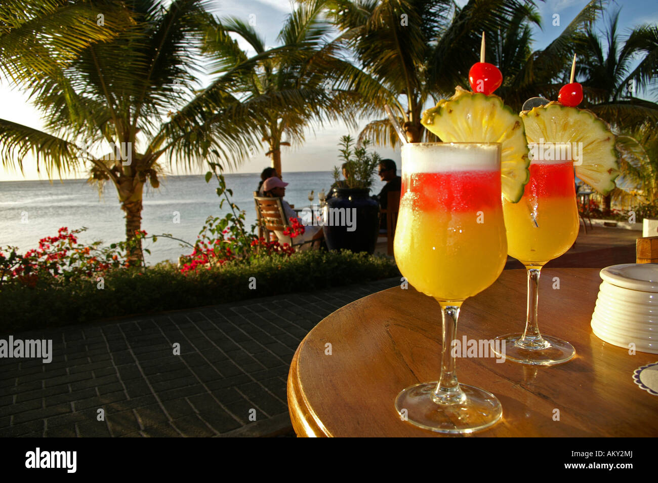 Cocktails, Mauritius, Mascarenes, Indian Ocean Stock Photo - Alamy